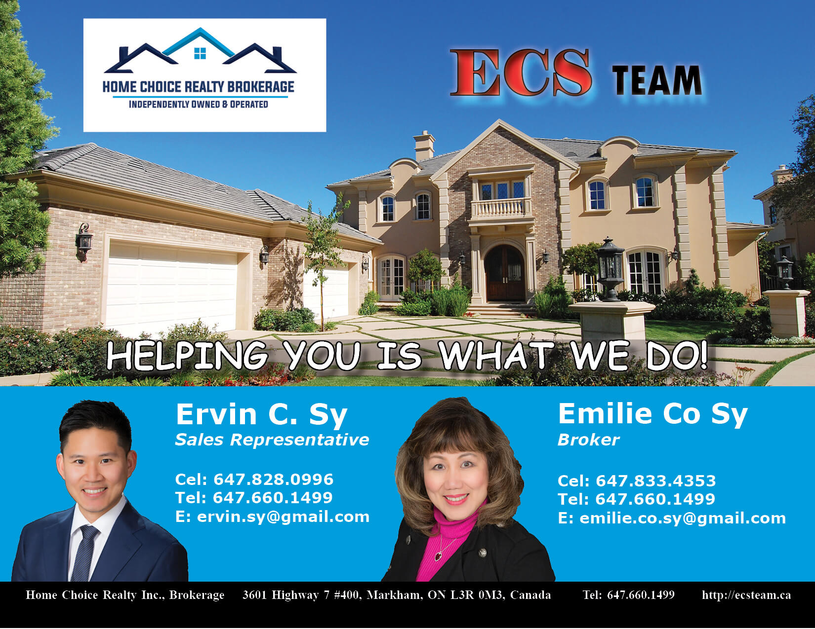 ECS Team – Finding You The Perfect Home In The GTA, Offering Premium ...